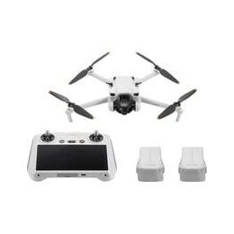 DJI Mini 3 Fly More Combo, Drohne hellgrau, Motorisierte 3-Achsen-Stabilisierung