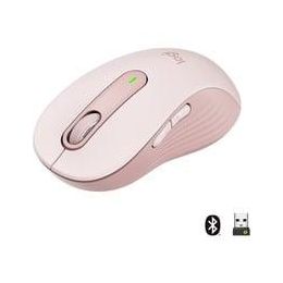Logitech Signature M650 L Wireless, Maus rosa, Gr&ouml;&szlig;e L, Chromebook zertifiziert