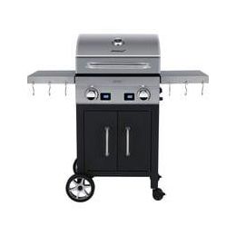Steba Deluxe Grillcenter VG 7000 Devil's Choice, Elektrogrill edelstahl/schwarz, 2.800 Watt