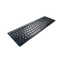 KW X ULP, Tastatur schwarz, DE-Layout, Cherry MX Ultra Low Profile