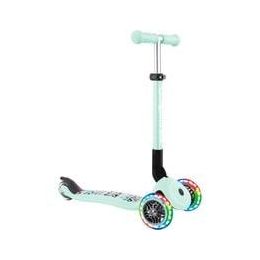 Globber Junior Foldable Fantasy Lights, Scooter mint, mint-Tribal