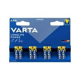 Varta High Energy, Batterie 8 St&uuml;ck, AAA