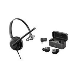 EPOS IMPACT 730T Bundle, Headset Mono, Kopfb&uuml;gel, inkl. GTW 270 Serie In-Ear-Kopfh&ouml;rer