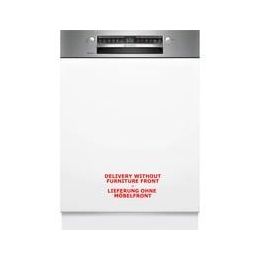 Bosch SMI4ETS08E Serie 4, Sp&uuml;lmaschine edelstahl (geb&uuml;rstet), 60 cm, Home Connect