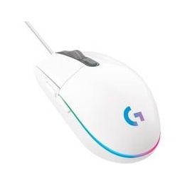 Logitech G203 LIGHTSYNC, Gaming-Maus wei&szlig;