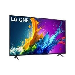 LG 50QNED80T6A, LED-Fernseher 126 cm (50 Zoll), schwarz, UltraHD/4K, QNED, WLAN, LAN, Bluetooth, HDR10, Triple-Tuner