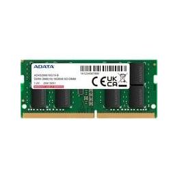 A-DATA DIMM 8 GB DDR4-2666 (1x 8 GB), Arbeitsspeicher gr&uuml;n, AD4U26668G19-SGN, Premier
