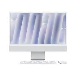 Apple iMac 59,62 cm (24") M4 2024, MAC-System silber, macOS, Deutsch