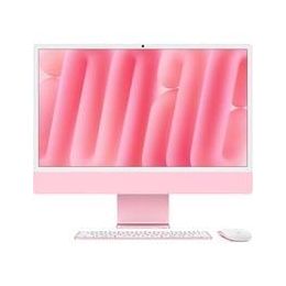 Apple iMac 59,62 cm (24") M4 2024, MAC-System pink/rosa, macOS, Deutsch