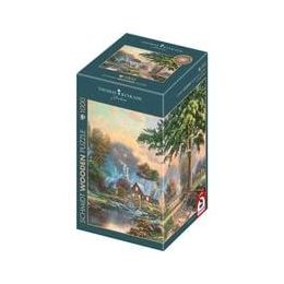 Schmidt Spiele Holzpuzzle Thomas Kinkade Studios: Am alten M&uuml;hlenbach 1000 Teile