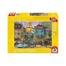 Schmidt Spiele In den Stra&szlig;en von Paris, Puzzle 1000 Teile