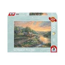 Schmidt Spiele Thomas Kinkade Studios: Tagesanbruch im Emerald Valley, Puzzle 1000 Teile
