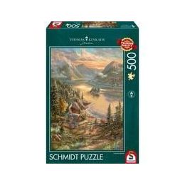 Schmidt Spiele Thomas Kinkade Studios: Pracht am Seeufer, Puzzle 500 Teile