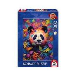 Schmidt Spiele Pandab&auml;r im Regenbogenwald, Puzzle 1000 Teile