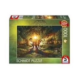 Schmidt Spiele Terry Redlin: Pr&auml;chtiges Fr&uuml;hlingsleuchten, Puzzle 1000 Teile
