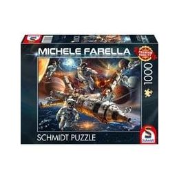 Schmidt Spiele Michele Farella: Magische Sternenwelten - Schwerelos im All, Puzzle 1000 Teile