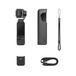 DJI Osmo Pocket 3 Kreativ Combo, Videokamera dunkelgrau, mechanische 3-Achsen-Stabilisierung