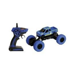 Racer R/C Polizei Off Roader, RC blau/schwarz
