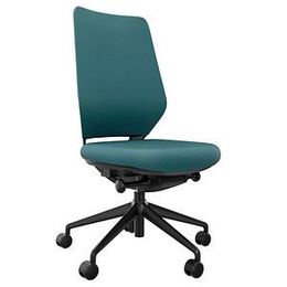 FM Bürostuhl Asiento, 4260761570358 Stoff blau, Gestell blau