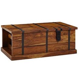 Wohnling Couchtisch Massivholz sheesham 100,0 x 60,0 x 40,0 cm