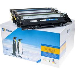 G&G G&G Toner ersetzt Samsung CLT-P406C Kompatibel Kombi-Pack Schwarz, Magenta, Cyan, Gelb 1500 Seiten 15007