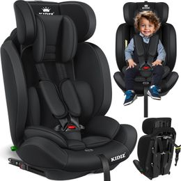 Kidiz® Autokindersitz Premium Kinderautositz Gruppe 1+2+3, 9-36 kg 5-Punkt-Sicherheitsgurt, Autositz, Kindersitz, Einstellbare Kopfstütze, Mitwachsende Sitzerhöhung 1-12 Jahre, Stabil und Sicher