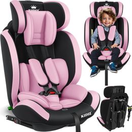 Kidiz® Autokindersitz Premium Kinderautositz Gruppe 1+2+3, 9-36 kg 5-Punkt-Sicherheitsgurt, Autositz, Kindersitz, Einstellbare Kopfstütze, Mitwachsende Sitzerhöhung 1-12 Jahre, Stabil und Sicher