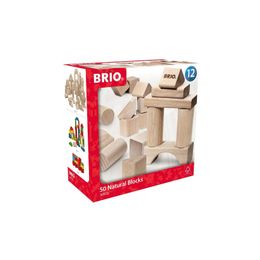 Brio Spiel Natur Holzbausteine 50Teile