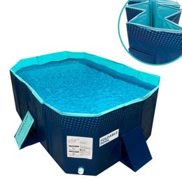 Starlyf® Planschbecken, faltbarer Pool ohne Aufblasen, langlebig & robust Foldable Pool