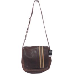 Fossil Damen Handtasche, braun, Gr.