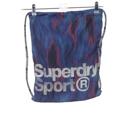 Superdry Damen Rucksack, blau, Gr.