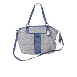 Coach Damen Handtasche, blau, Gr.