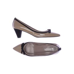 Madeleine Mode Madeleine Damen Pumps, beige, Gr. 40