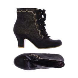 Irregular Choice Damen Stiefelette, schwarz, Gr. 41