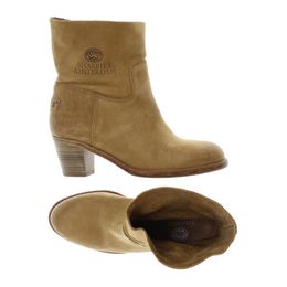 Shabbies Amsterdam Damen Stiefelette, beige, Gr. 38