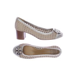 Tory Burch Damen Pumps, beige, Gr. 9