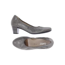 Gabor Damen Pumps, silber, Gr. 5.5