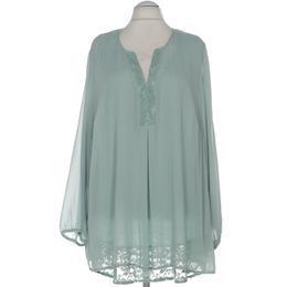 Ulla Popken Damen Bluse, türkis, Gr. 54