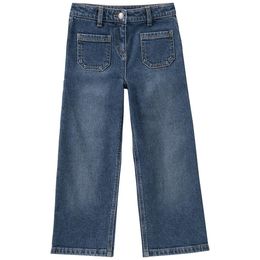 Topolino Mädchen Wide-Leg-Jeans mit verstellbarem Bund