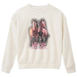 Yigga Mädchen Sweatshirt mit Pferde-Motiv