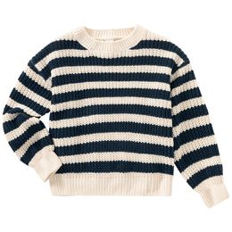 Topolino Mädchen Pullover mit Chenille-Garn