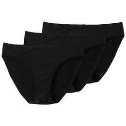 Gina Benotti 3 Damen Slips im Basic-Look