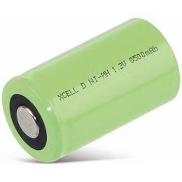 XCELL NiMH-Akku, Industriezelle, Mono, Flat-Top, 57x33mm, 1,2V/8500mAh