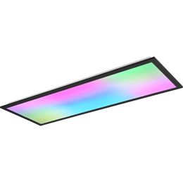 REALITY LED-Deckenleuchte Beta R67668032 schwarz, 31 W, 3550 lm, CCT, RGB