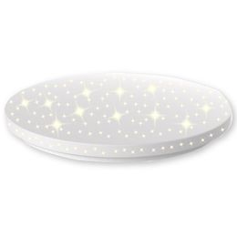 Blulaxa LED-Deckenleuchte, Aina-XL Sternenhimmel, rund, 36W