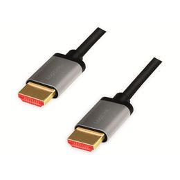 Logilink HDMI-Kabel CHA0106, Stecker/Stecker, Alu, 8k, 3 m
