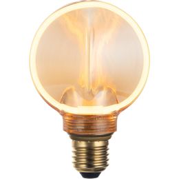 ENOVALITE LED-Filament-Lampe, Circle Amber, E27, 4W, 200lm, 1800K