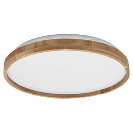 LEDVANCE LED-Deckenleuchte 4099854283567, mit Holzring, 18W, 1000 lm, 3000K