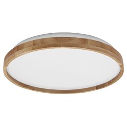 LEDVANCE LED-Deckenleuchte 4099854283604, mit Holzring, 36W, 2600lm, 3000K