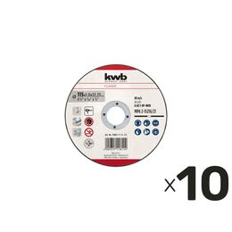 kwb Trennscheibe, 711811, 115x1,0 mm, 10 St&uuml;ck